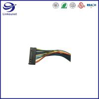 China Custom Wire Harness with Micro Quadlok 2.54mm 2 row Receptacle Connector for sale
