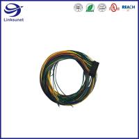 China Custom Wire Harness with Micro Quadlok 2.54mm 2 row Receptacle Connector for sale
