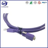 China USB Wire Harness with 28AWG 1P add 24AWG 2C Micro USB 3.0 Connector for sale