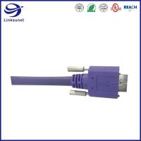 China USB Wire Harness with 28AWG 1P add 24AWG 2C Micro USB 3.0 Connector for sale