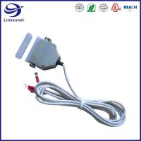 China Footprints switch assembly Wire Harness with D Sub 1row PBT Male Pin Connector for sale