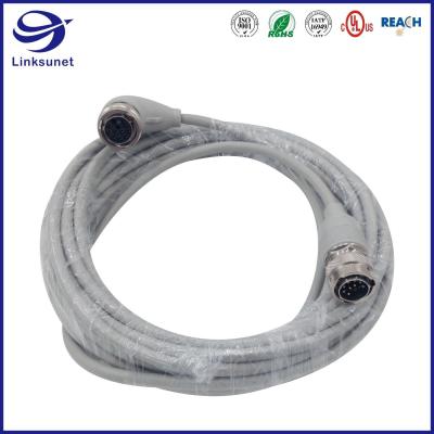 China Robot Wiring Harness with Waterproof 7 - 12 mm 1 Row 12 pin Connector for sale