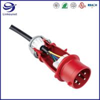 China 281204 4G6 Industrial Robot Power Wire Harness with 32A IP44 Power Connectors for sale