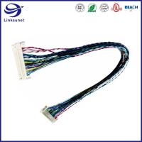 China Reversing Image Wire Harness with FI - X Male Pin 1.0mm Connectors for sale