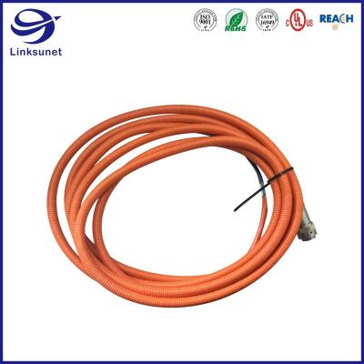 China Industrial equipment wire harness with KPT Male Pin Latch lock connector for sale