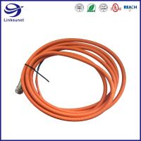 China Industrial equipment wire harness with KPT Male Pin Latch lock connector for sale