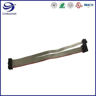 China Industrial Soldering Wire Harness with FC 250V AC 2.54mm connector add Flat Cable for sale