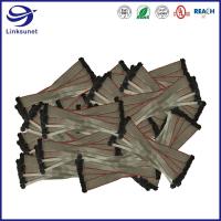 China Industrial Soldering Wire Harness with FC 250V AC 2.54mm connector add Flat Cable for sale