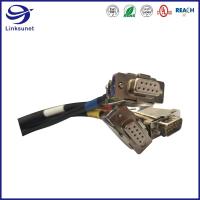 China Soldering Electrical Wire harness with DB25 add DB9 Male / Female PVC connector for sale
