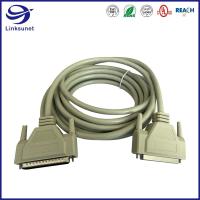 China DB9 TPE Silver Male and Female Connector for Electrical Wire Harness for sale