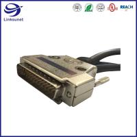 China Soldering Electrical Wire harness with DB25 add DB9 Male / Female PVC connector for sale