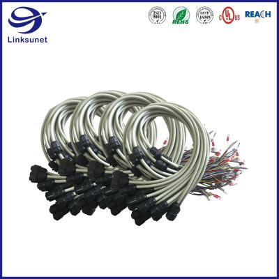 China Middle 5.0mm IP67 Waterproof Connectors Wire Harness for Refrigerator for sale