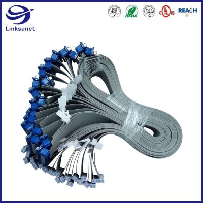 China 2651 28AWG Flat Cable add 43025 Female Socket Connector Wire Harness for sale