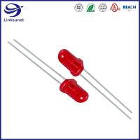 China 1007 26AWG LED display Wire Harness with 5mcd 20mA Red Connectors for sale