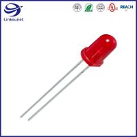 China 1007 26AWG LED display Wire Harness with 5mcd 20mA Red Connectors for sale