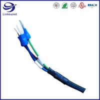 China 1015 16AWG Soldering Wire Harness with 3W3S connector add Fork terminal for sale