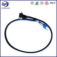 China 1015 16AWG Soldering Wire Harness with 3W3S connector add Fork terminal for sale