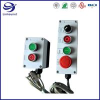 China Medical Equipment Wire Harness IP65 22mm Waterproof Button Box for sale