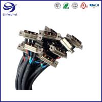 China 2464 16AWG Customed Automobile Wire Harness with D - SUB 3pin Power Connector for sale