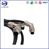 China IP67 A Code Receptacle Connector Wire Harness for Industrial Camera for sale