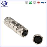 China Data transmission Wire Harness with SACC Zinc Die Cast IP67 Connector for sale