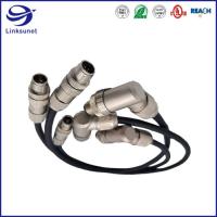 China IP67 A Code Receptacle Connector Wire Harness for Industrial Camera for sale