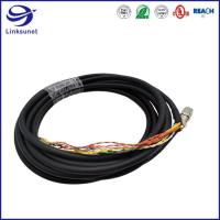 China Data transmission Wire Harness with SACC Zinc Die Cast IP67 Connector for sale