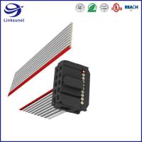 China AMP Latch Black 2.54mm 2row IDC connector for electronic wire harness for sale