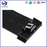 China Custom Flat Cable assembly with DF50A PBT 1row 26 - 30 AWG Connector for sale