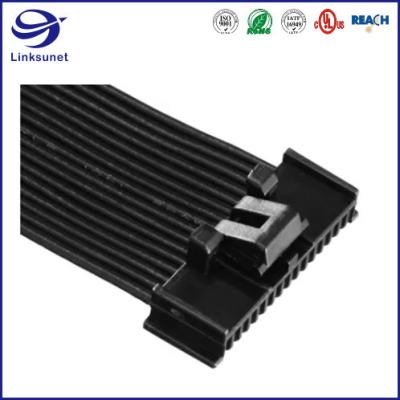 China Custom Flat Cable assembly with DF50A PBT 1row 26 - 30 AWG Connector for sale