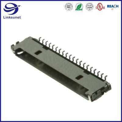 China DF19 1row Friction Lock 1.0mm Connector For Digital Cameras Wire Harness for sale