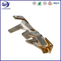 China DF11 SignalBee 24 - 28 AWG Crimp Gold Terminal For LED Lighting Wire Harness for sale