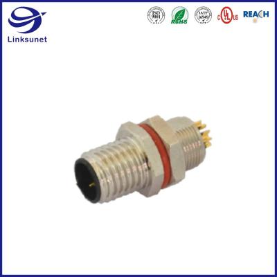 China M8 IP67 3A Copper Alloy Waterproof Circular Connectors For Automation for sale