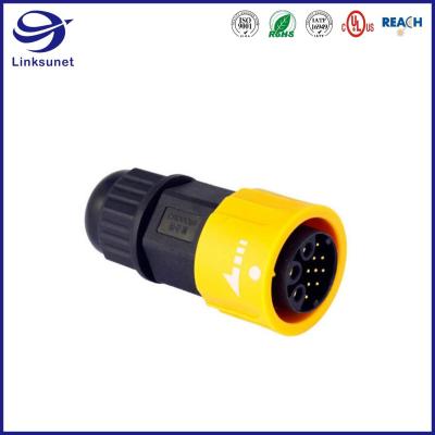 China Middle IP68 copper alloy Waterproof Circular Connectors For Streetlight for sale