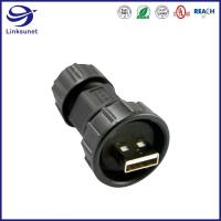 China USB Speed 480Mbps Waterproof Circular Connectors For New Energy Vehicles for sale