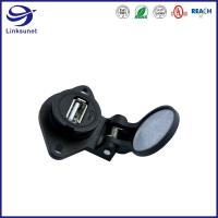 China USB Speed 480Mbps Waterproof Circular Connectors For New Energy Vehicles for sale