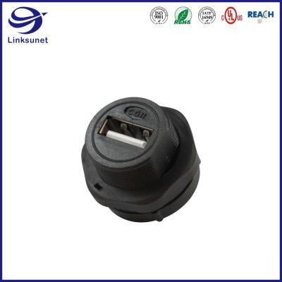 China USB Speed 480Mbps Waterproof Circular Connectors For New Energy Vehicles for sale