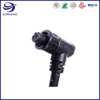 China Mini IP68 Black Waterproof Connector For Wireless Communication for sale