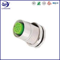 China M12 IP67 Waterproof Circular Connectors For Industrial Automation for sale