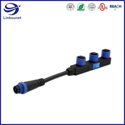 China M15 IP68 300V Waterproof Circular Connectors for LED Street Lamp for sale