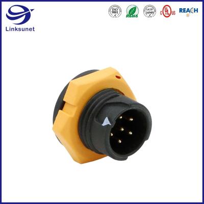 China Standard IP67 PA Waterproof Circular Connectors For Led Screen for sale