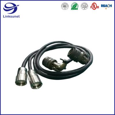 China Industrial Robot wiring harness with MIL DTL 26482 Bayonet Lock Connector for sale
