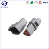 China DT04 PA IP68 2 Row Receptacle TE Connectivity AMP Connectors for Transmission for sale