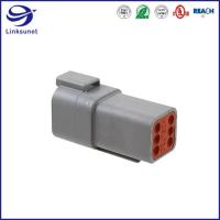 China DT04 PA IP68 2 Row Receptacle TE Connectivity AMP Connectors for Transmission for sale