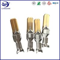 China Dynamic D 5 14 - 16 AWG Crimp Gold Terminals for Production equipment Wire Harness for sale