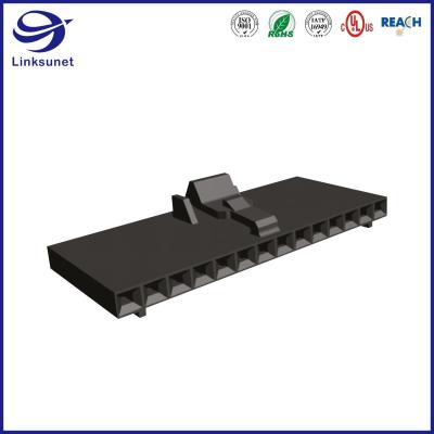 China Ampmodu Mte 1 row 2.54mm Receptacle Connector for Vending Wire Harness for sale