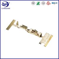 China Ampmodu Short Point Crimp Gold Terminal for Storage equipment Wire Harness for sale