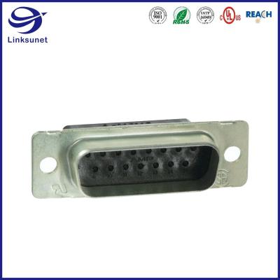 China Amplimite HDP 20 Plug 2 row Connectors for Network equipment Wire Harness for sale