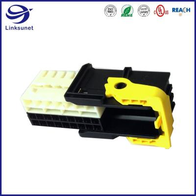 China MCP 4.0mm 2 row Receptacle Crimp Connector for Automobile Wire Harness for sale