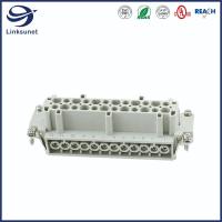 China HE PC 500V Female H24B Heavy Duty Connector for Industrial Wire Harness for sale